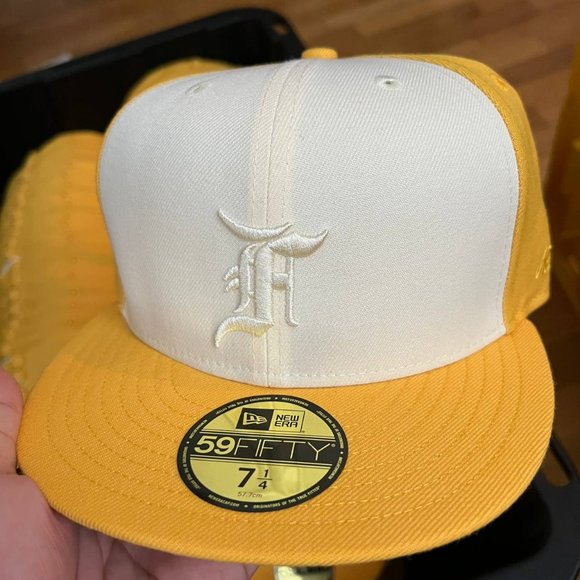 New Era | Accessories | Fear Of God 7 4 59fifty New Era Hat Fitted Cap ...